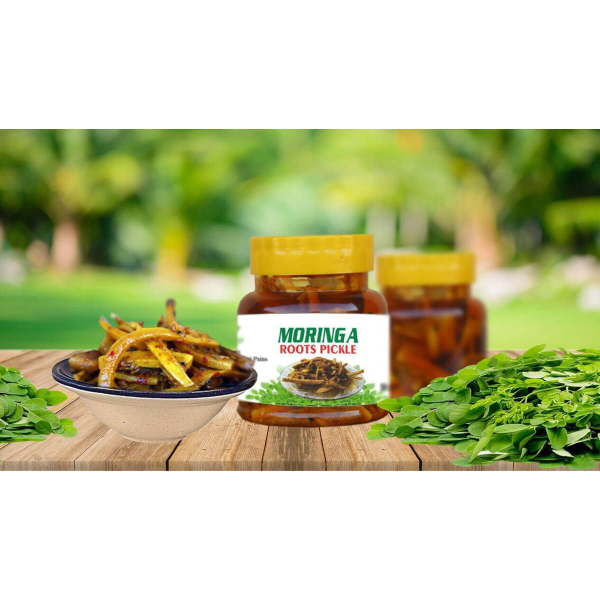 Moringa Roots Pickle 500gm Healthy Tasty , Pure Organic , Immunity ...